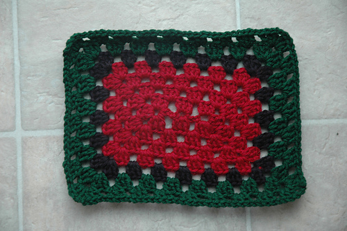 Ravelry: 7x9" Rectangle Granny pattern by Donna Hulka