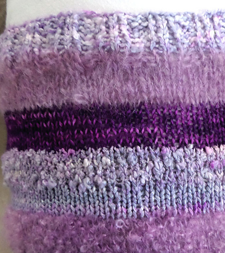 Ravelry: Delicious Cowl Parfait pattern by Mad Cow Minions