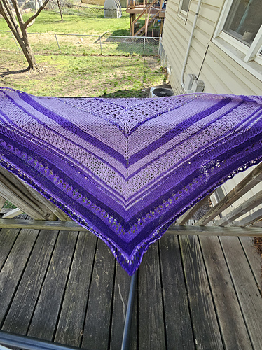 Ravelry: Gilded Age Shawl pattern by Iris Schreier
