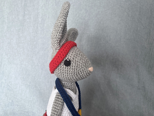 Ravelry: Maurice the Olympian Running Rabbit pattern by Madeleine O'Dea