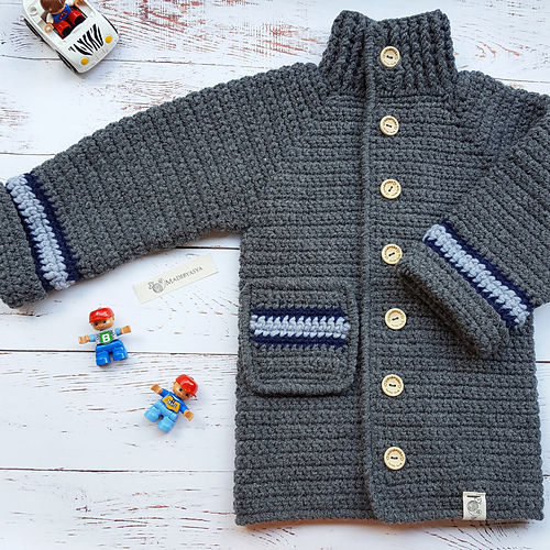 Ravelry: Toddler boy jacket pattern by MadeByAsya