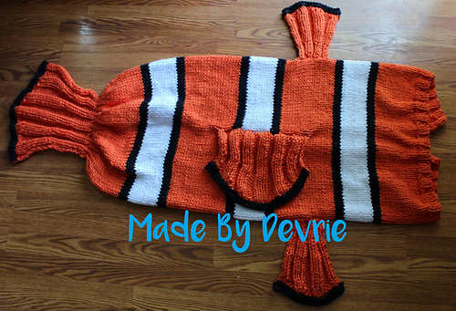 Ravelry: Nemo Tail Blanket pattern by MadeByDevrie