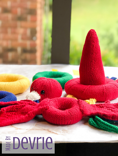 Ravelry: Parrot Stackable Toy pattern by MadeByDevrie