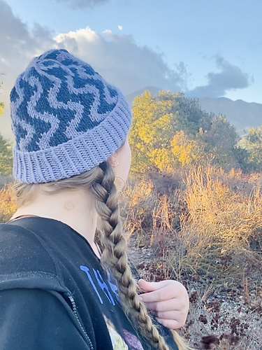 Ravelry: The Wavy Days Beanie pattern by Grace Compton