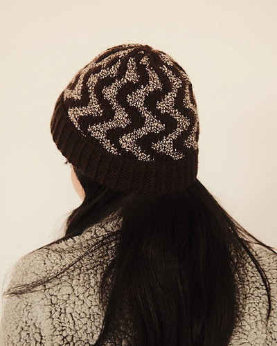 Ravelry: The Wavy Days Beanie pattern by Grace Compton