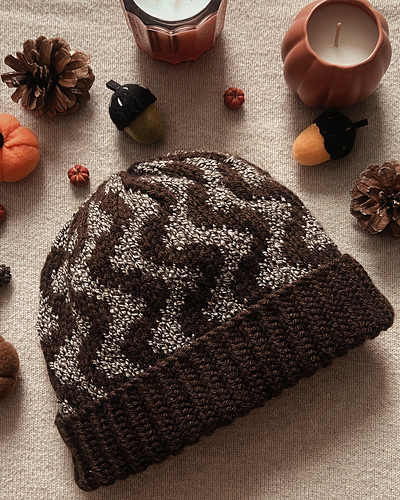 Ravelry: The Wavy Days Beanie pattern by Grace Compton