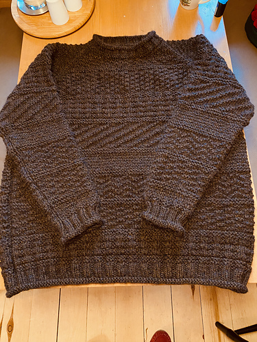Ravelry: Modern Gansey pattern by Elizabeth McCarten
