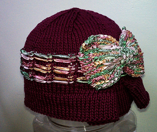 Ravelry: Flapper Swag Hat pattern by Lauralea Bodle