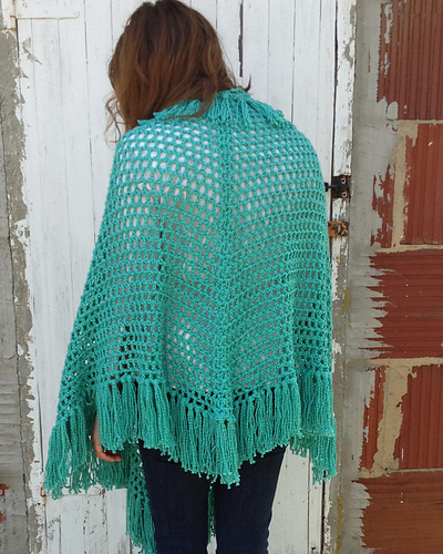 Ravelry: Italian Cape - PB173 pattern by Maggie Weldon