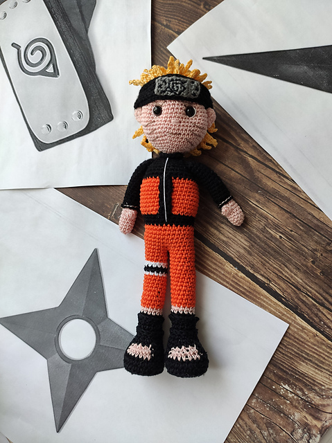 Ravelry: Naruto toy, Naruto Amigurumi pattern by Olga Filatova