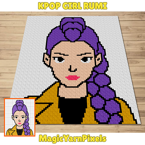 Ravelry: Kpop Girl Rumi pattern by Ari Wimsett