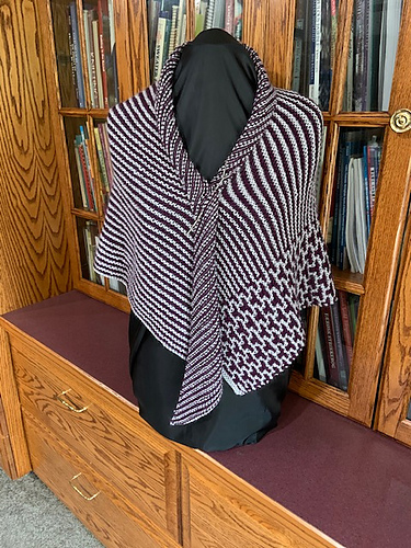 Ravelry: Rusted Roof Shawl pattern by Martha Wissing