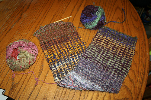 Ravelry: The Noro Slip Stitch Stripe Scarf pattern by Renee M