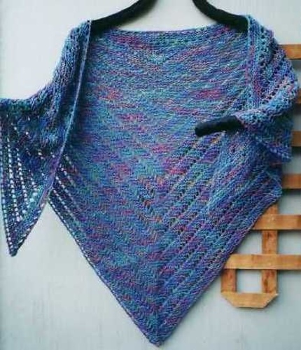 Ravelry: Making Tracks Shawl pattern by Margaret Radcliffe