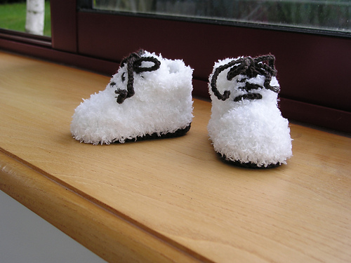 Ravelry: Mag'odasse Chausson bébé pattern by Mag'sbotou