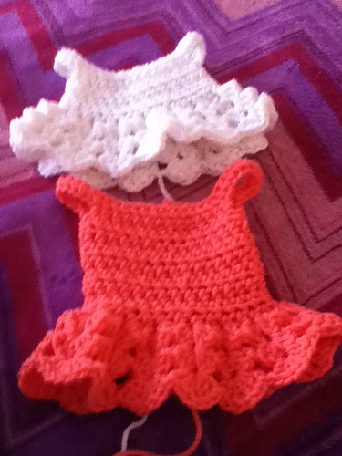 Ravelry: 18" doll top or dress pattern by Maiya Banks