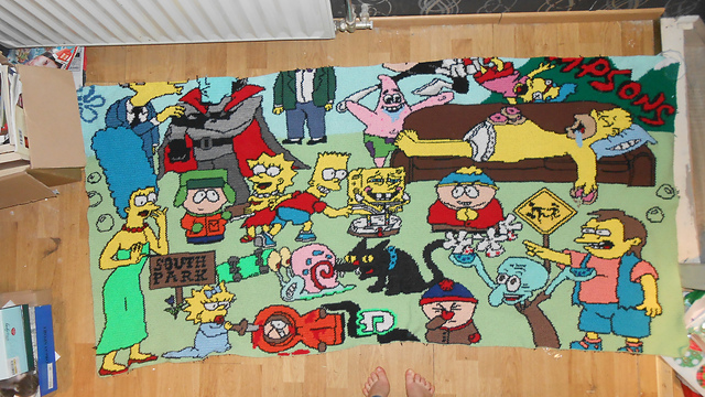 Ravelry: Maintje-joyce's Simpsons Crossover