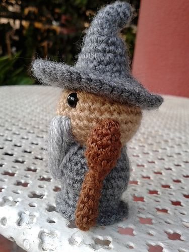 Ravelry: Wizard Miniature amigurumi pattern by Madara Stacevica