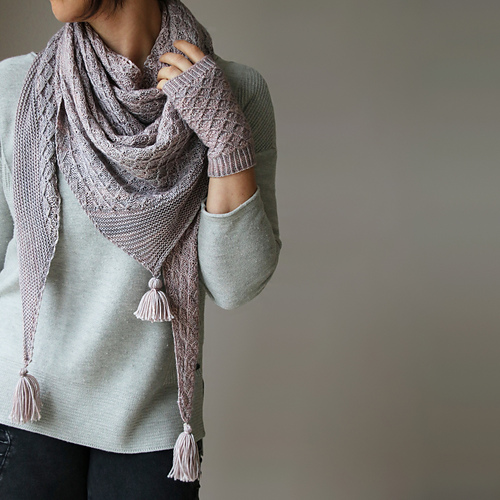 Ravelry: Calligraphy Shawl pattern by Melanie Berg