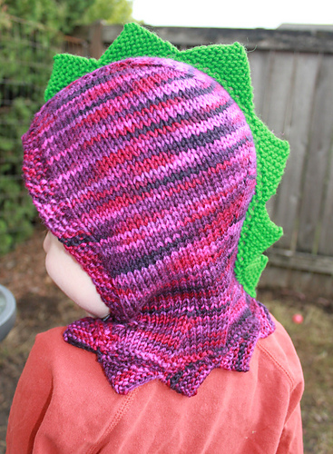 Ravelry: Toddler Dinosaur Hood pattern by Julia Farwell-Clay