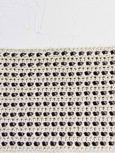Ravelry: Pony Bead Weighted Blanket pattern by Jess Coppom