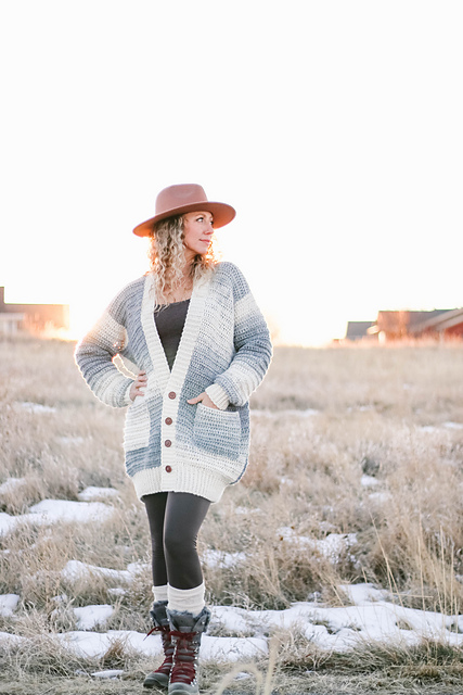 Ravelry: Patchwork Party Cardi LITE pattern by Jess Coppom