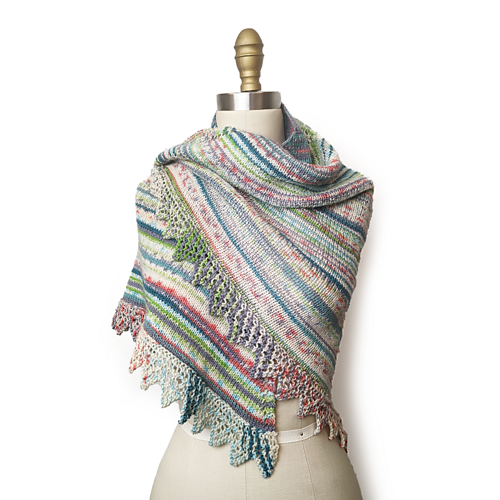 Ravelry: Snuggery Shawl pattern by Kyle Kunnecke and Ashlee Bramwell