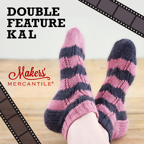 Ravelry: Double Feature Socks pattern by The Chilly Dog