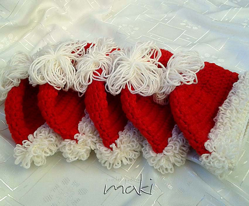 Ravelry: Santa Claus hat pattern by CraftyLady
