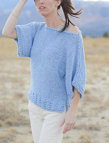 Ravelry: Easy Knit Boxy T Shirt pattern by Jessica Reeves Potasz