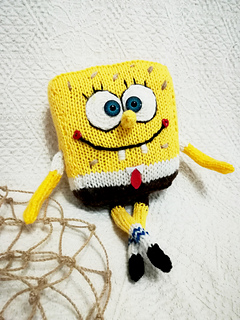 Ravelry: Knitted SpongeBob pattern by Olga Chepizhnaya