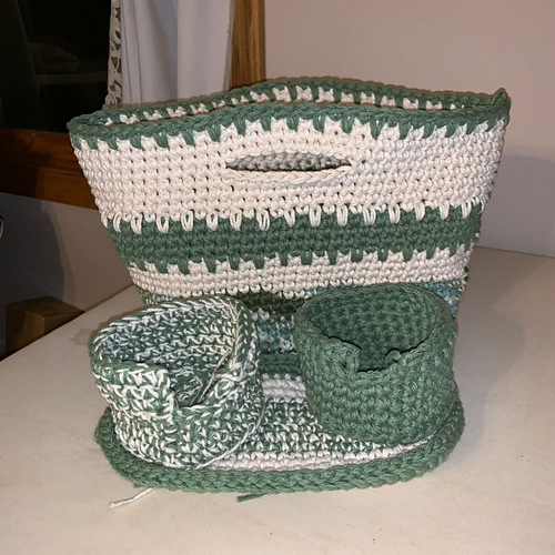 Ravelry: Float Tote Mini pattern by Knitty Natty