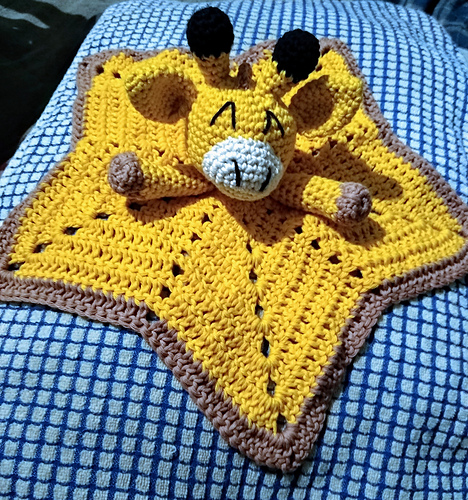 Ravelry: Giraffe Lovey pattern by Adele Daisy Crochet