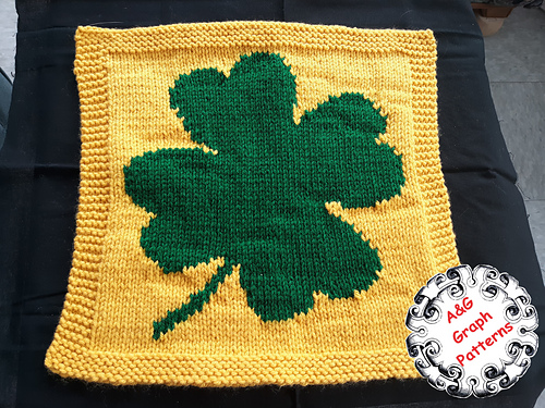 Ravelry: 4 Leaf Clover IK pattern by Angela Foster