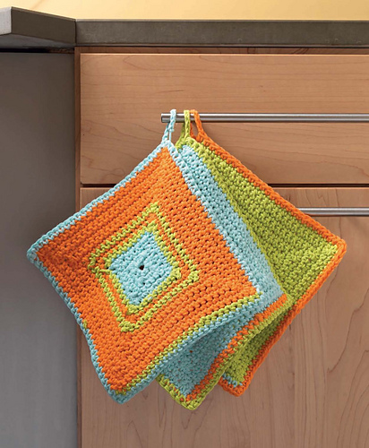 Ravelry: Nested Squares Dishcloths pattern by Ellen Gormley