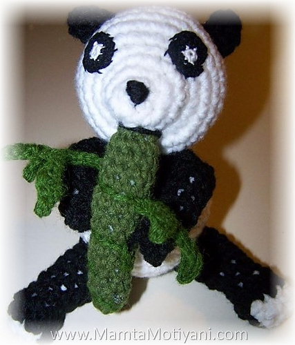 Ravelry: Amanda The Panda Amigurumi pattern by Mamta Motiyani