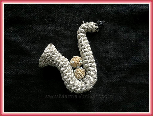 Ravelry: Miniature Saxophone pattern by Mamta Motiyani
