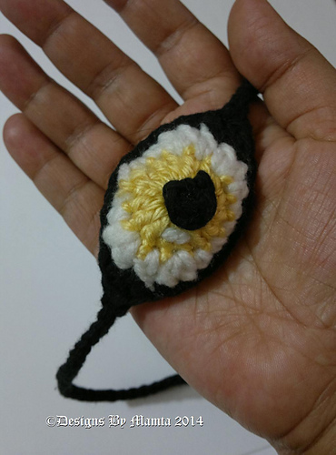 Ravelry: Ragetti Fake Eye Patch pattern by Mamta Motiyani