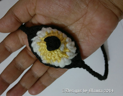 Ravelry: Ragetti Fake Eye Patch pattern by Mamta Motiyani