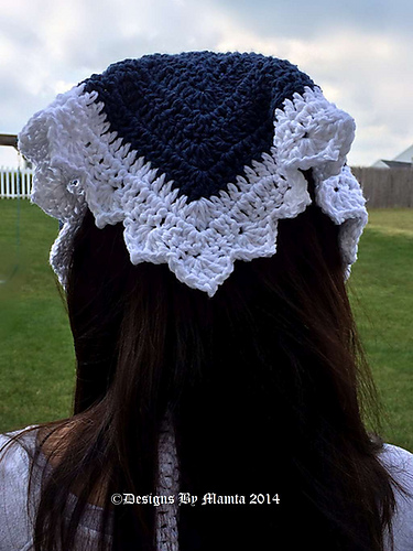 Ravelry: Mumtaz Triangle Head Scarf pattern by Mamta Motiyani