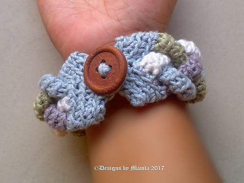 Ravelry: Four Braided Cuff Bracelet pattern by Mamta Motiyani