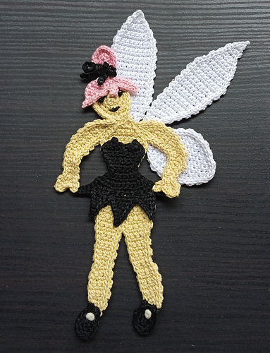 Ravelry: Fairy Applique pattern by Mamta Motiyani