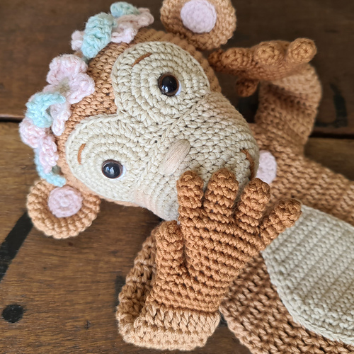 Ravelry: Melly Teddy Ragdoll Matilda Monkey pattern by Melanie Grobler