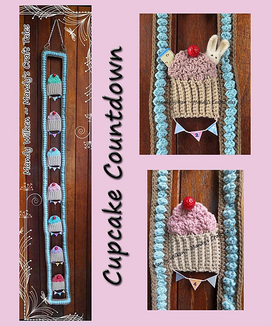 Ravelry: Cupcake Countdown pattern by Mandy Wilken