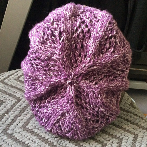 Ravelry: Fan Lace Hat pattern by Gretchen Tracy