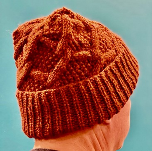 Ravelry: Salted Pretzel Hat pattern by Marci Marra