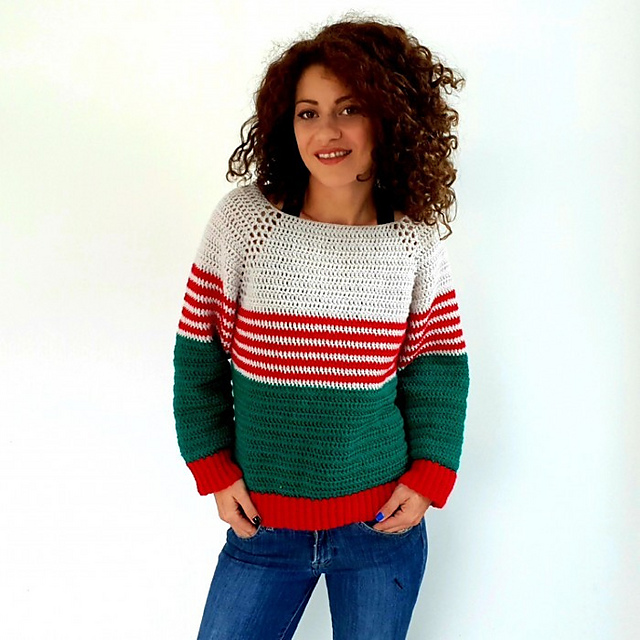 Ravelry: Santa's Helper Sweater pattern by Catalina Ungureanu