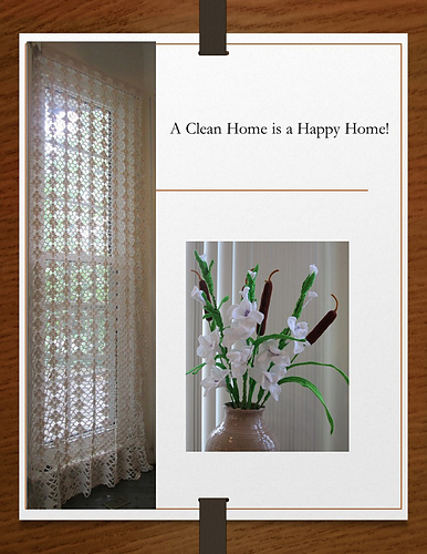 Ravelry: Clusters of Scallop Curtain pattern by Marilyn Smith