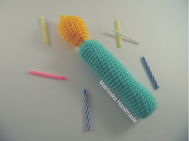 Ravelry: Birthday Candle pattern by Marge Larez