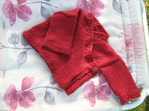 Ravelry: Baby Wrap Sweater, Hat & Blanket pattern by Lynn Cullen